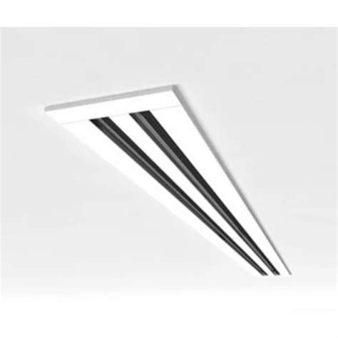 Color Coated 24x6inch Air Linear Slot Diffuser For Hotel Shape
