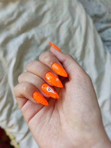 Хеллоуин ногти Vegetables Carrots Food