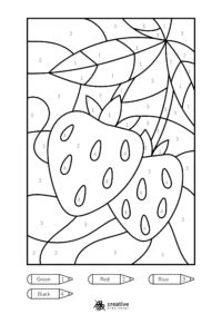 Color By Number Coloring Pages 50 Free Pdf Printables