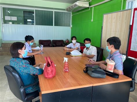 ภาพบรรยากาศการนิเทศการสอนนักศึกษาฝึกปฏิบัติการสอนในสถานศึกษา 3 หลักสูตร 4 ปี ในวันที่ 21