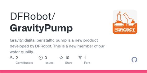 Github Dfrobotgravitypump Gravity Digital Peristaltic Pump Is A