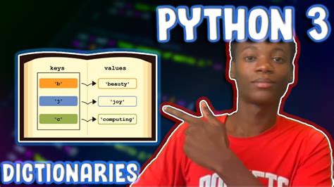 Python 3 Tutorial The Basics Part 9 Dictionaires Youtube