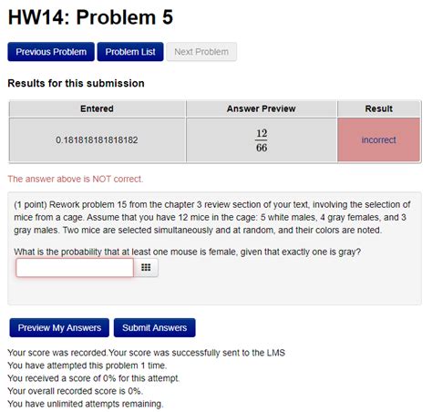 Solved HW Problem Previous Problem Problem List Next Chegg Com