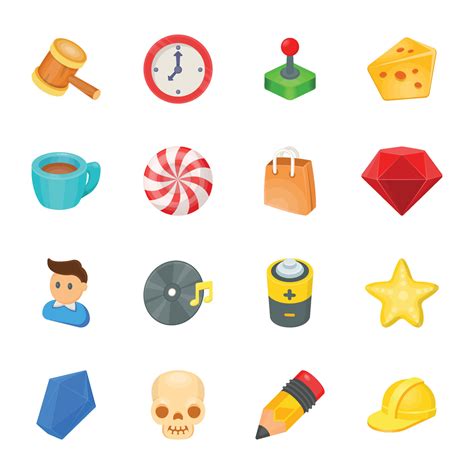 Pack Of Game Ui Icon Vectors Vector Art At Vecteezy