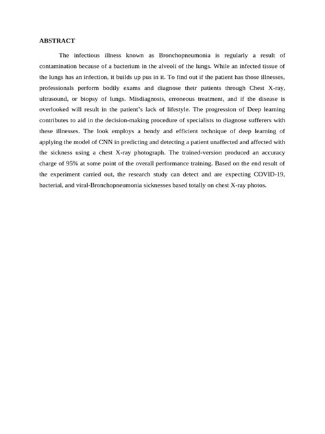 Pnemonia Full Documentation Pdf Software Development Process