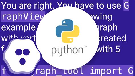 Filtering A Subgraph In Graph Tool Youtube