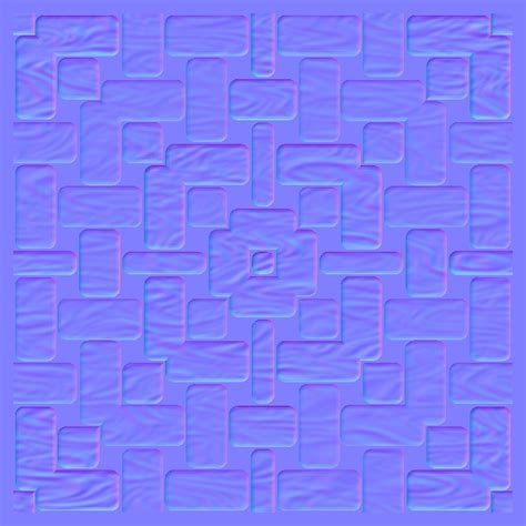 Stained Glass 1 Texture Normal Map