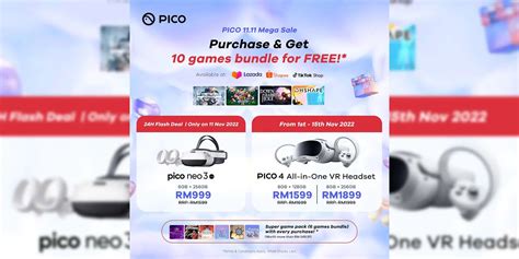 The PICO All In One VR Headset Is RM Cheaper For Only Weeks RM For The Neo Link