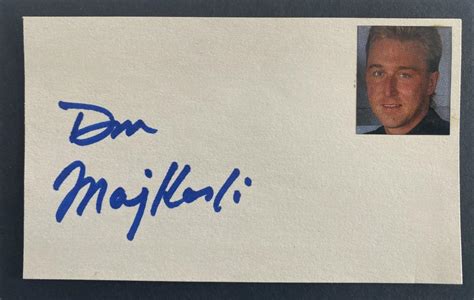 Don Majkowski Signed Photo