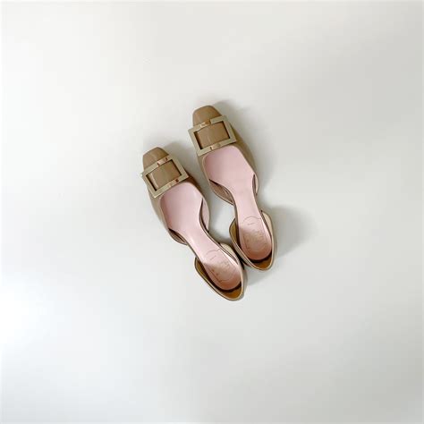 메탈 버클 플랫