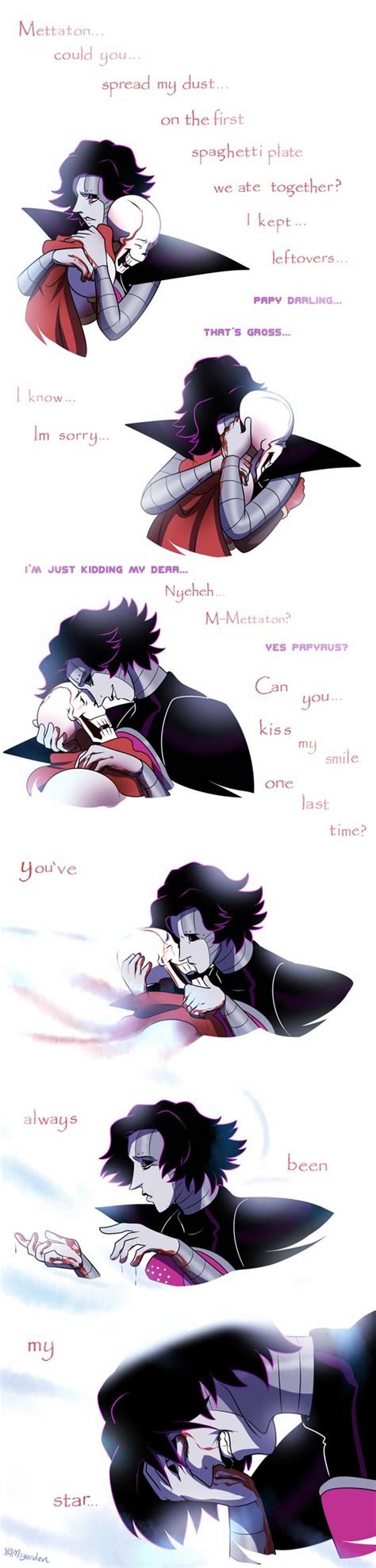 Undertale Papyrus And Mettaton You Ve Always Been My Star By YAMsgarden On DeviantArt WHY DO