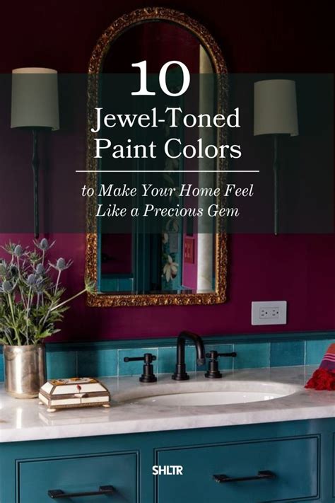 10 Dark Jewel Tone Color Palettes To Elevate Your Home Decor