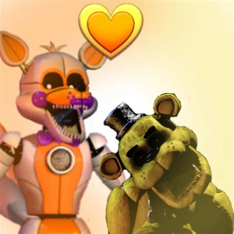 Golden Freddy X Lolbit Sl By 2cherrysakura2 On Deviantart