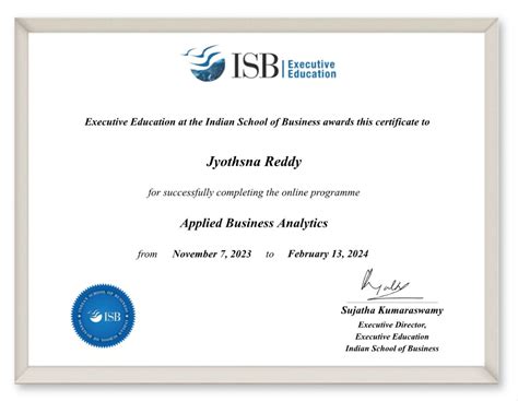 Lekkala Jyothsna Reddy On Linkedin Isb Businessanalytics Dataanalytics Businessanalysis