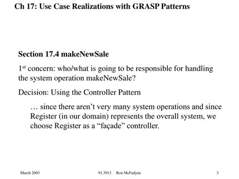 Ppt Ch 17 Use Case Realizations With Grasp Patterns Powerpoint Presentation Id5368491