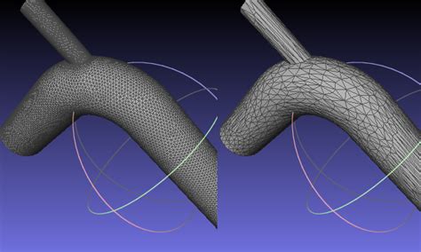 Meshlab で形状を保ったままメッシュの数を減らす Xsim