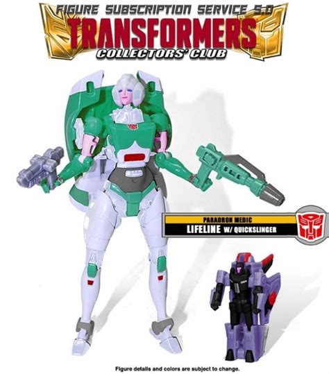 Lifeline Wquickslinger Transformers Subscription Service Figure