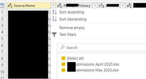Power Bi How To Connect Up To A Sharepoint Folder Containing Multiple Files Using A Dataflow
