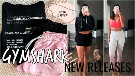 Gymshark New Releases Haul Try On Youtube