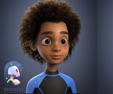 Model 3d Charactercharacter Preparation Into Wonder Dynamicsrigging