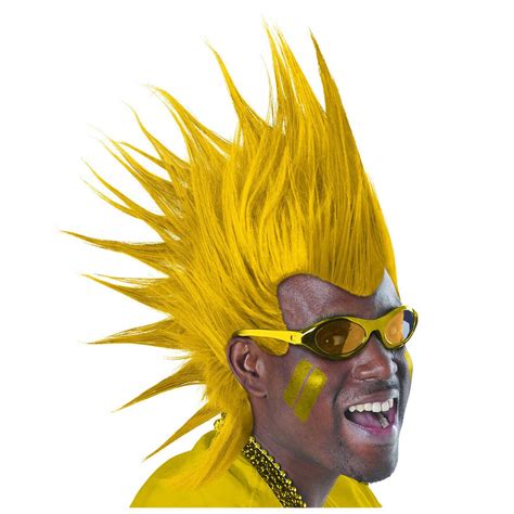 Mohawk Wig Yellow Big W