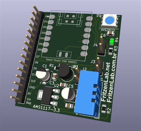 Develop A Circuit Board Esp32 C6 Update 1 Fritzenlab Electronics