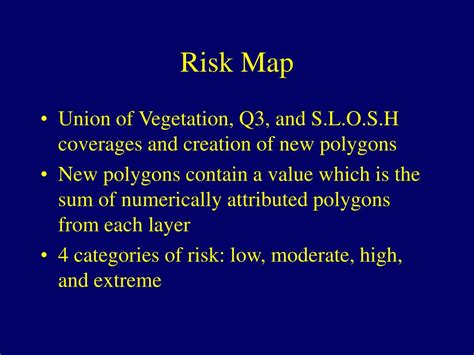 Ppt A Gis Based Approach To Risk Mapping In Coastal Communities