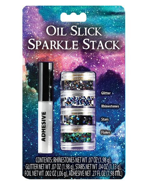Glitter Stack Oil Slick Order Horror