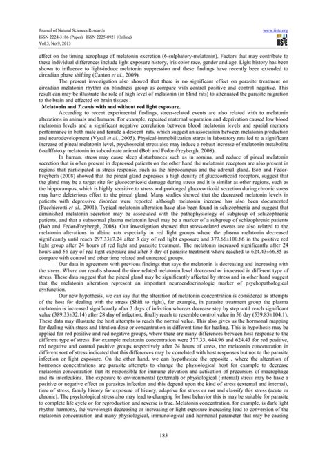 The Effects Of Toxocara Canis Ppt