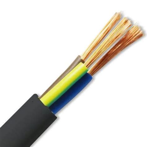 Multi Core Cable Aluminum Conductor Pvc Insulation Black Jacket