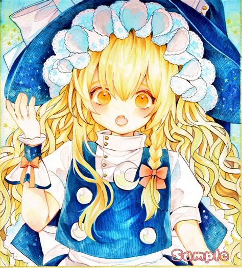 Kirisame Marisa Touhou Drawn By Monji Monzi Danbooru