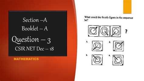 CSIR NET Mathematics Solution Dec Question General Aptitude Shortcut Tricks YouTube