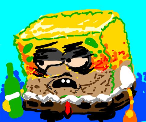 Spongebob On Meth Drawception