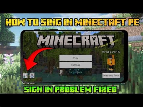 How To Sign In Minecraft Pe Minecraft Pe Sign In Problem Fix