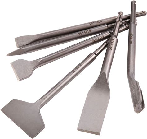 Tools Flat Chisel Electric Hammer Drill Bit Chisels With Round Shank Grooving Drill Concrete