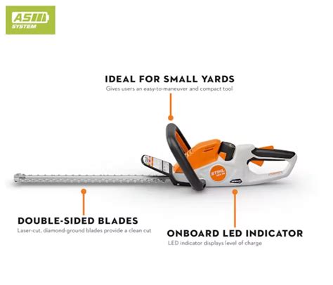 Stihl HSA Battery Hedge Trimmer Henderson Mowers Chainsaws