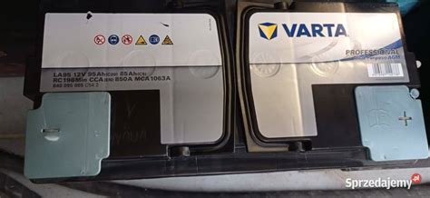 Akumulator Agm D Kamper Auto Varta La Ah A Agm Professio Fajs Awice Sprzedajemy Pl