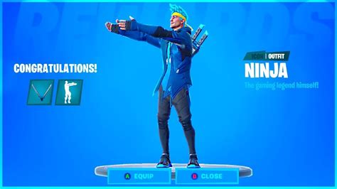 How To Get Ninja Skin And Pon Pon Emote In Fortnite Battle Royale