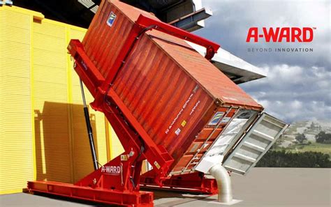 A Ward Container Loading Unloading And Container Tilters On Linkedin Shippingcontainer
