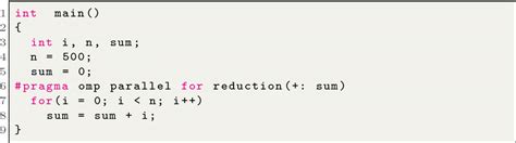 A Simple Openmp Summation Program Download Scientific Diagram