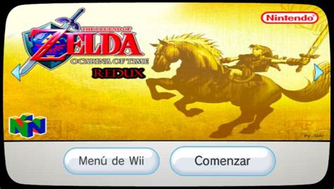 The Legend Of Zelda Ocarina Of Time Redux Link 3ds [español