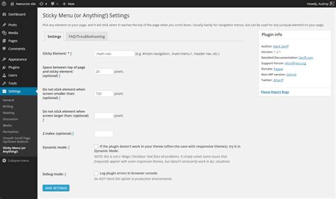 Tutorial How To Create A Sticky Navigation Menu In Wordpress Yolotheme