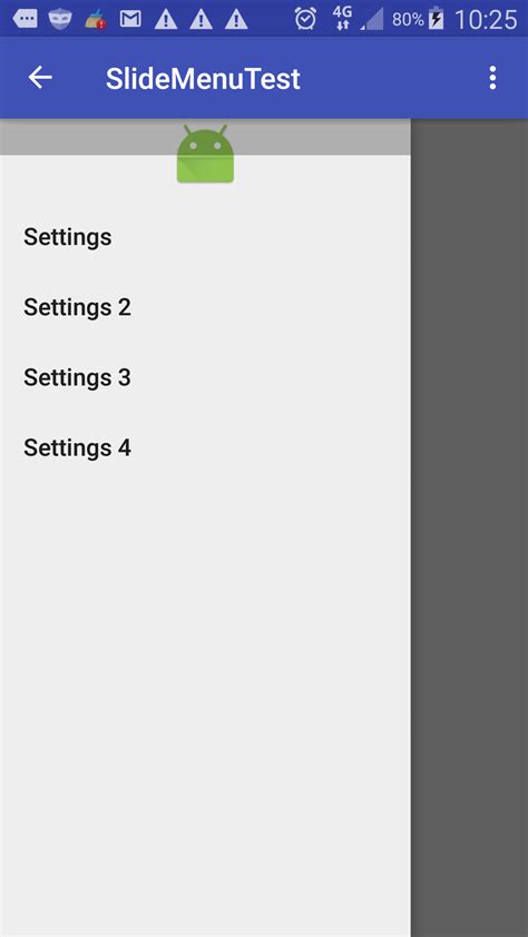 Android Why Is There A Gray Area At The Top Of My Navigationview