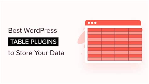 6 Best Wordpress Table Plugins To Display Your Data 2025