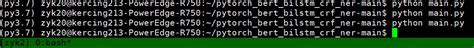 执行问题 · issue 21 · taishan1994 pytorch bert bilstm crf ner · github