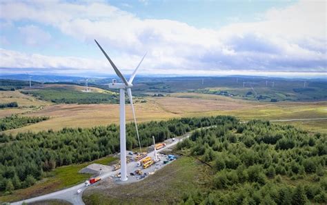 Sse Completes Turbine Installation At 30 1 Mw Irish Wind Site Onshore Wind News Renewables Now