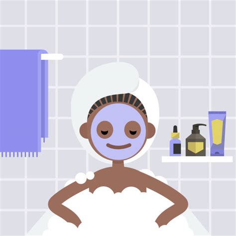 Black Girl Facials Illustrations Royalty Free Vector Graphics And Clip