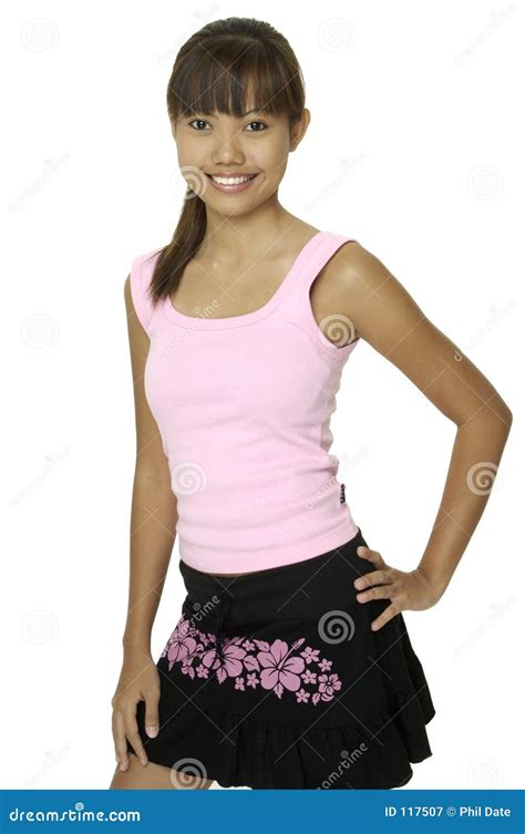 Asian Girl 2 Stock Image Image Of Hair Bright Woman 117507