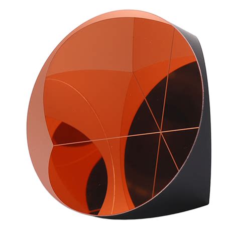 2024 64mm Pyramidal Prism Optical Glass Lens Prism Copper Coated Conical Prism For Surveying And