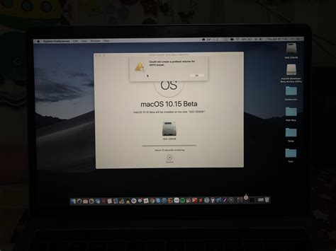 Anyone Got This Error When Installing Macos Catalina Beta From Mojave Rmacosbeta